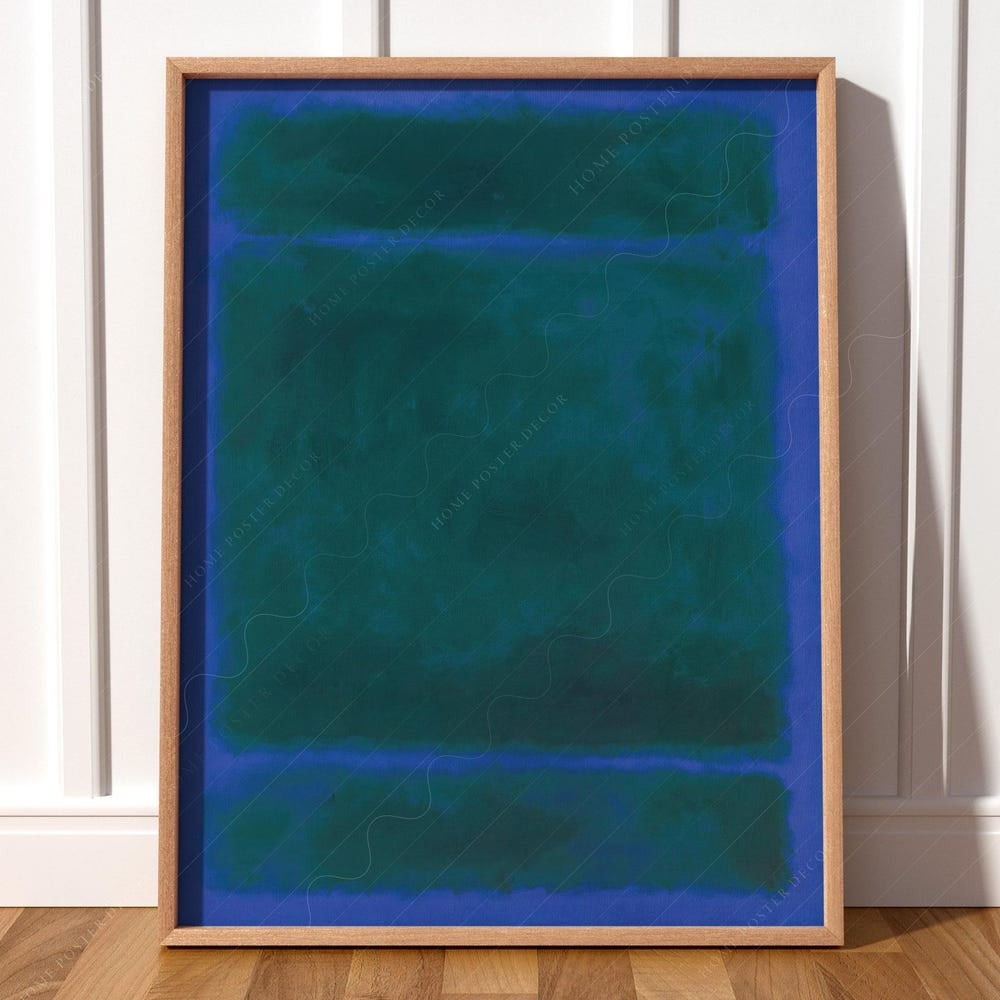 Dopaprint UNFRAMED PAPER POSTER Mark Rothko Poster, Rothko Blue ...