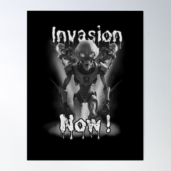 Dopaprint UNFRAMED PAPER POSTER Mars Attacks: Invasion Now! The ...