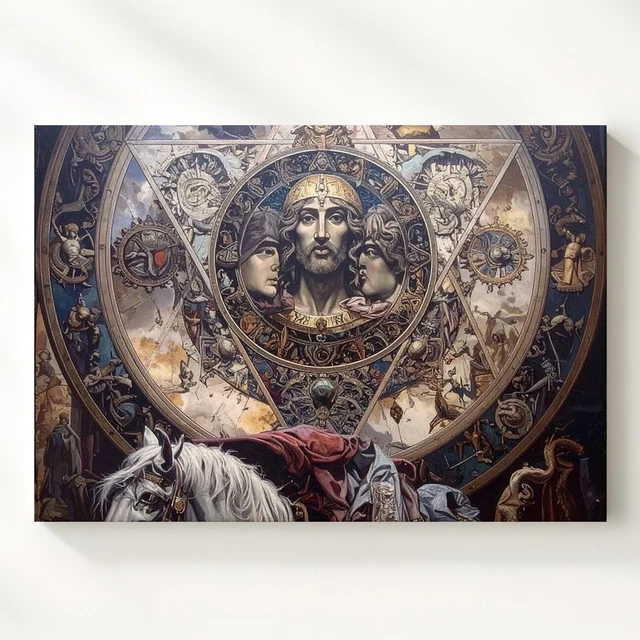 Dopaprint UNFRAMED PAPER POSTER Medieval Sigil And Prophecy ...