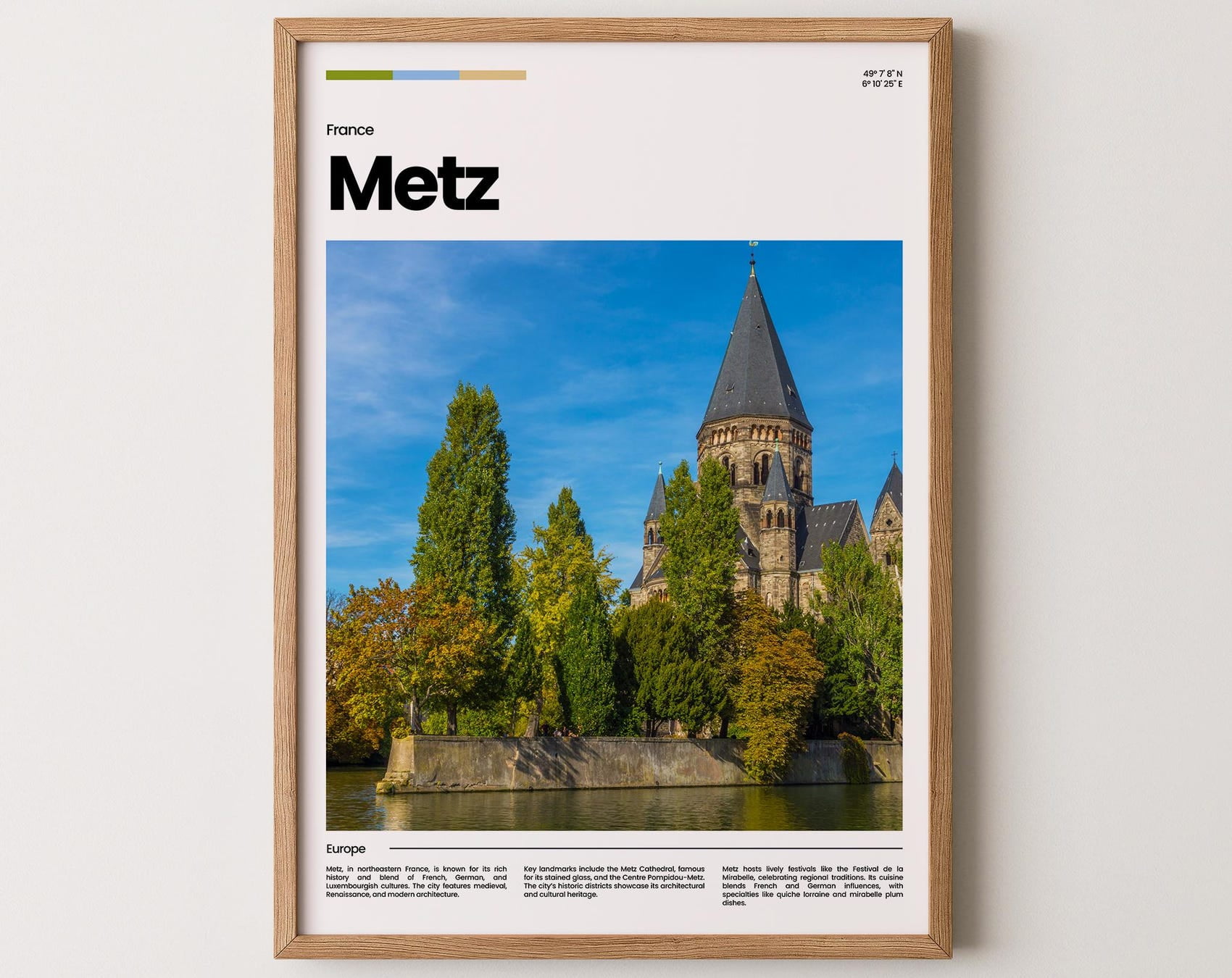 Dopaprint UNFRAMED PAPER POSTER Metz Poster, Metz Print, Metz Photo ...