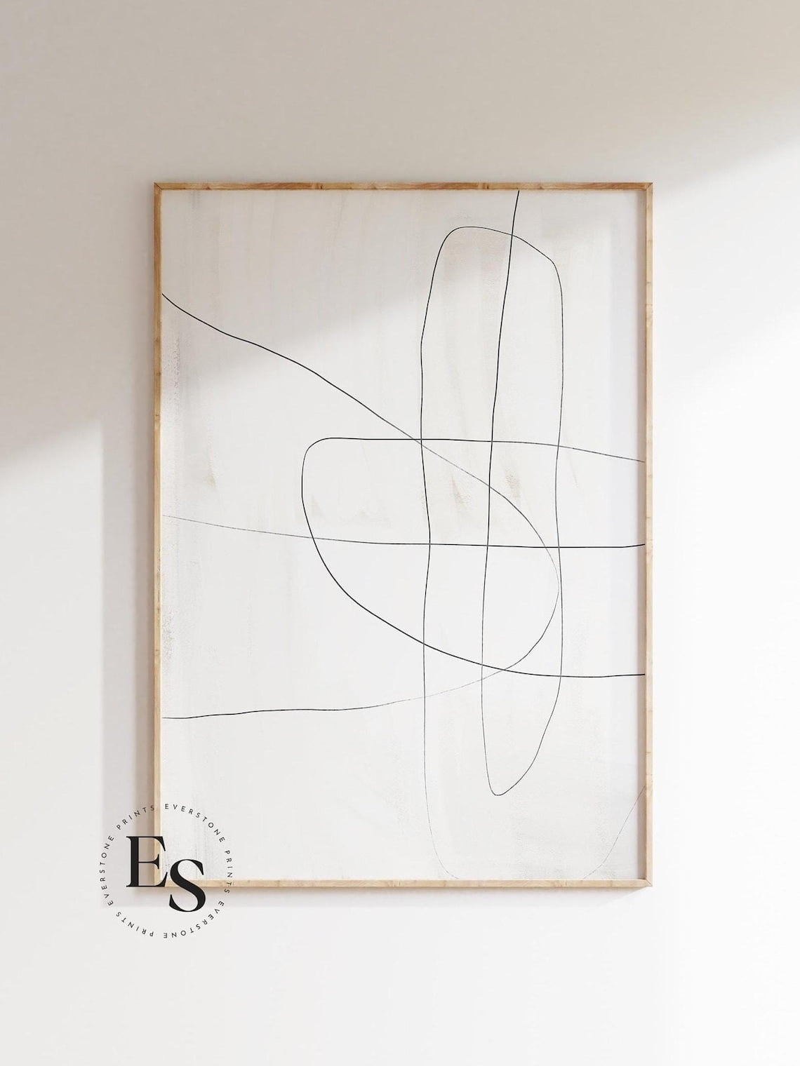 Dopaprint UNFRAMED PAPER POSTER Minimal Line Art, Simple Line Art ...