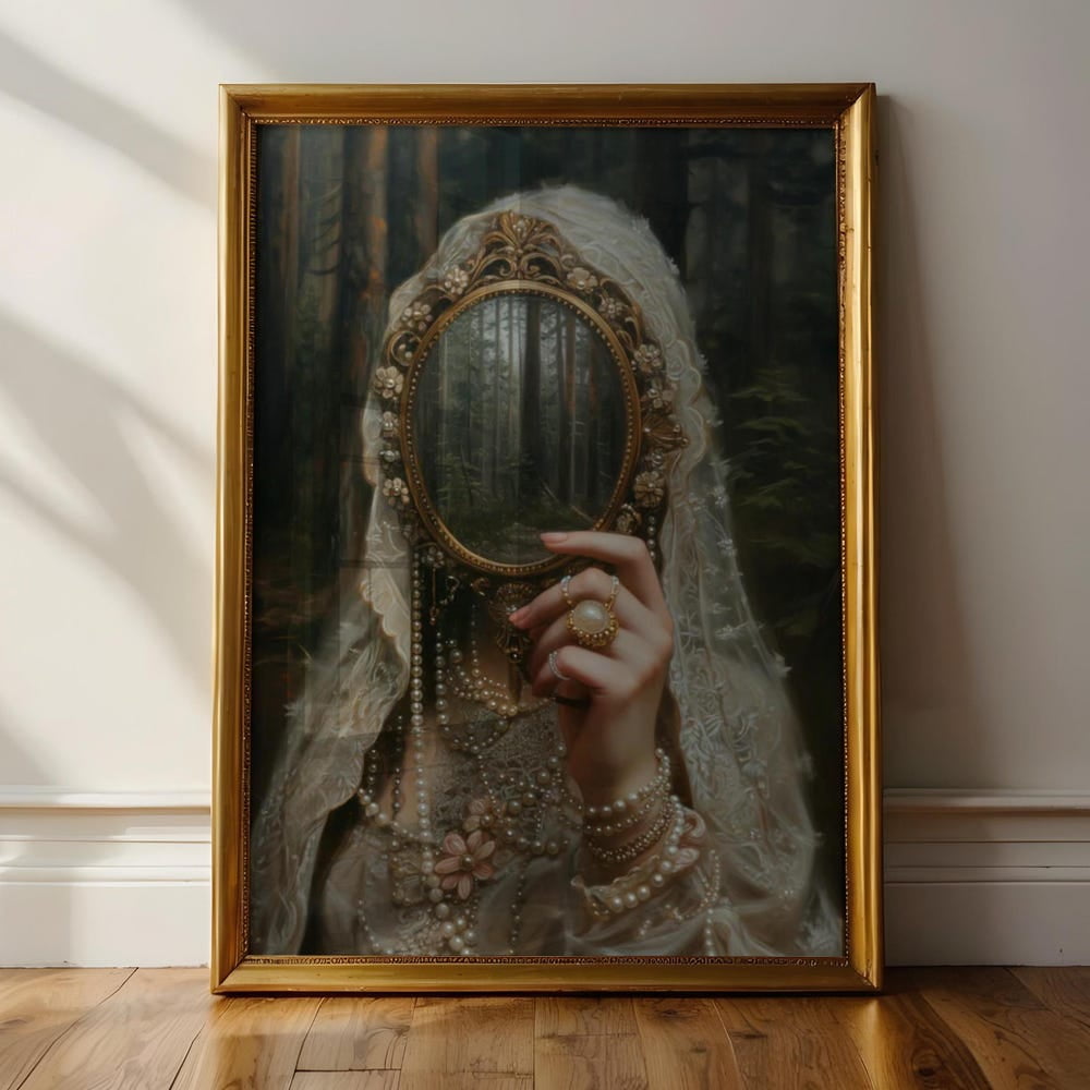 Dopaprint UNFRAMED PAPER POSTER Mirror - Victorian Art Print Moody ...