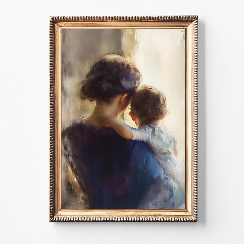 Dopaprint UNFRAMED PAPER POSTER Mom Wall Art, Baby Shower Gift, New Mom ...