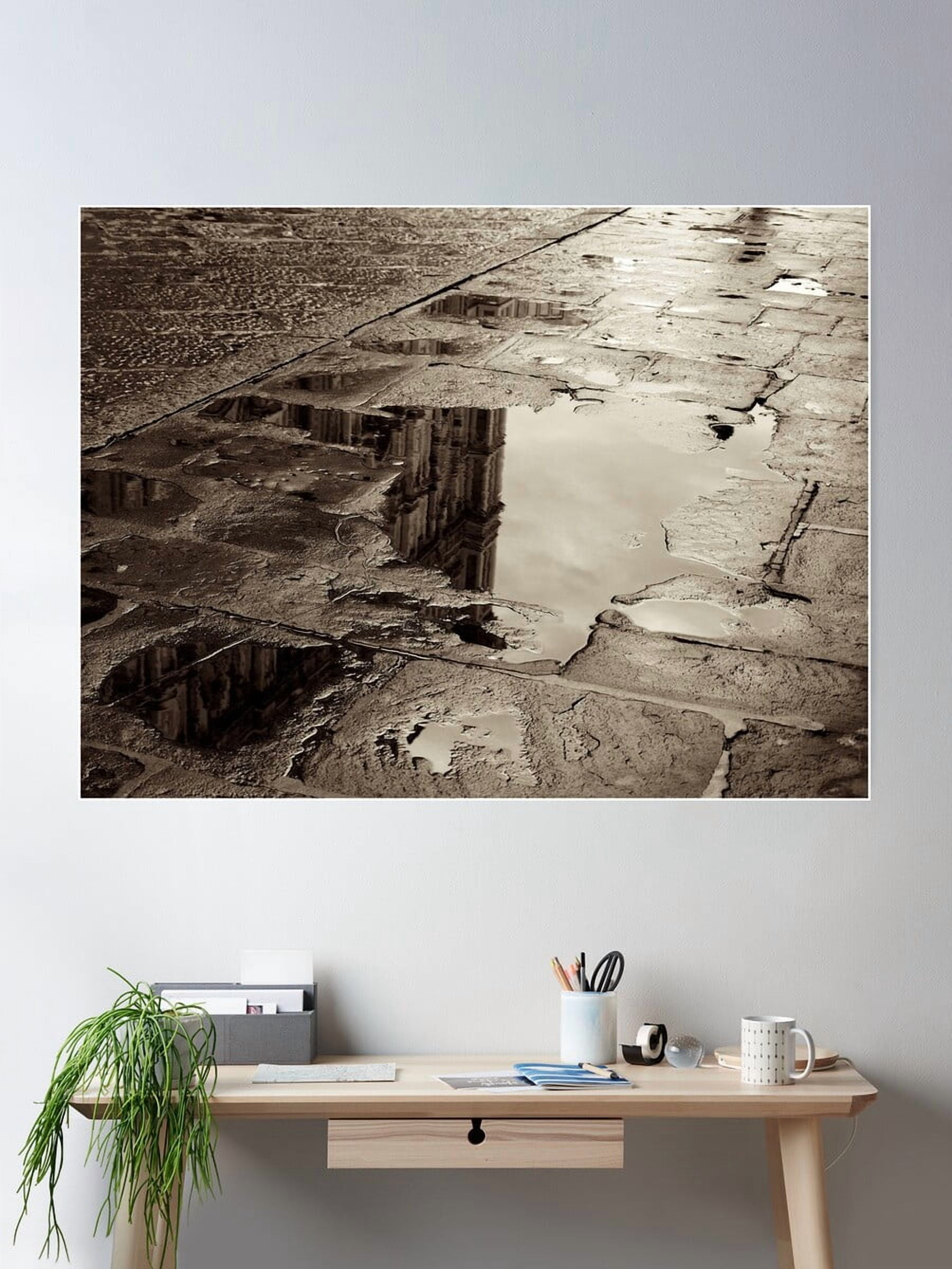 Dopaprint UNFRAMED PAPER POSTER Moody Reflections Poster Wall Art, Modern Wall Decor For Living ...