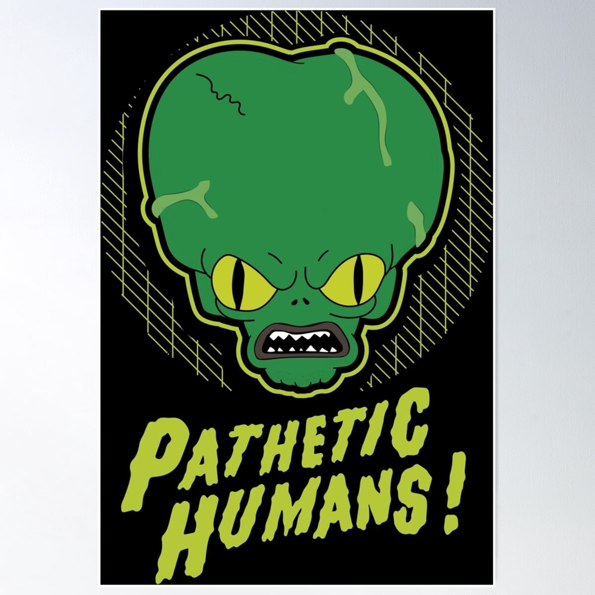 Dopaprint UNFRAMED PAPER POSTER Morbid Pathetic Humans Poster Wall Art ...