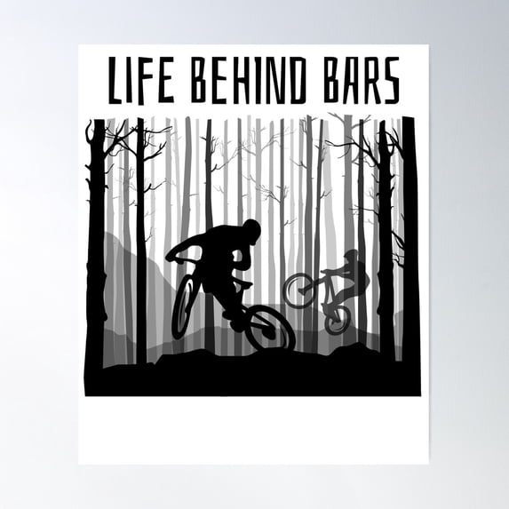 Dopaprint UNFRAMED PAPER POSTER Mtb Mountain Bike Poster Biking Poster ...