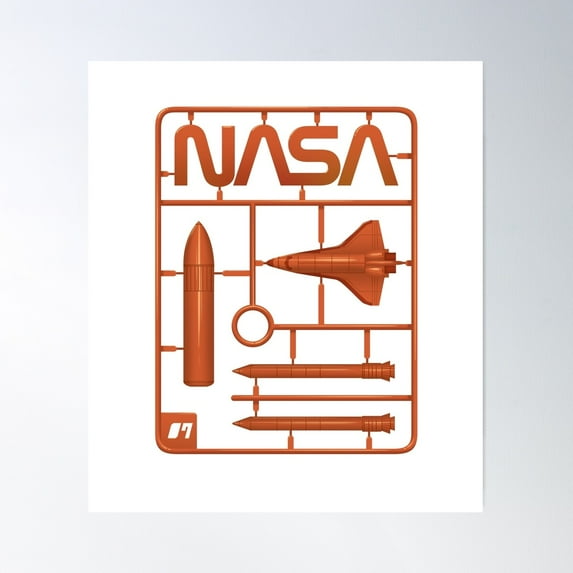 Dopaprint UNFRAMED PAPER POSTER Nasa Model Poster Wall Art, Modern Wall ...