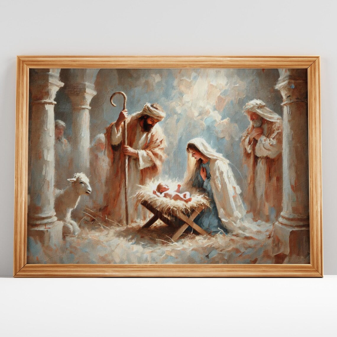 Dopaprint UNFRAMED PAPER POSTER Nativity, Holy Night'S Wonder ...