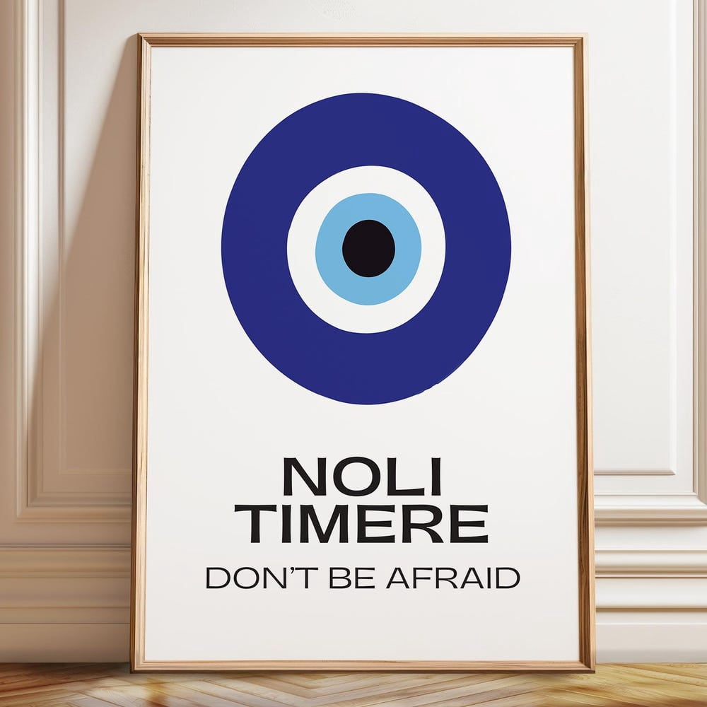Dopaprint UNFRAMED PAPER POSTER Noli Ti Mere Motivational Retro Wall ...