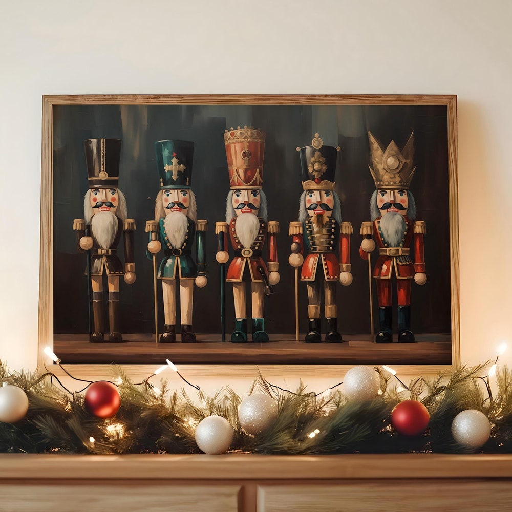 Dopaprint UNFRAMED PAPER POSTER Nutcrackers Chri.Stm.As Art Print ...