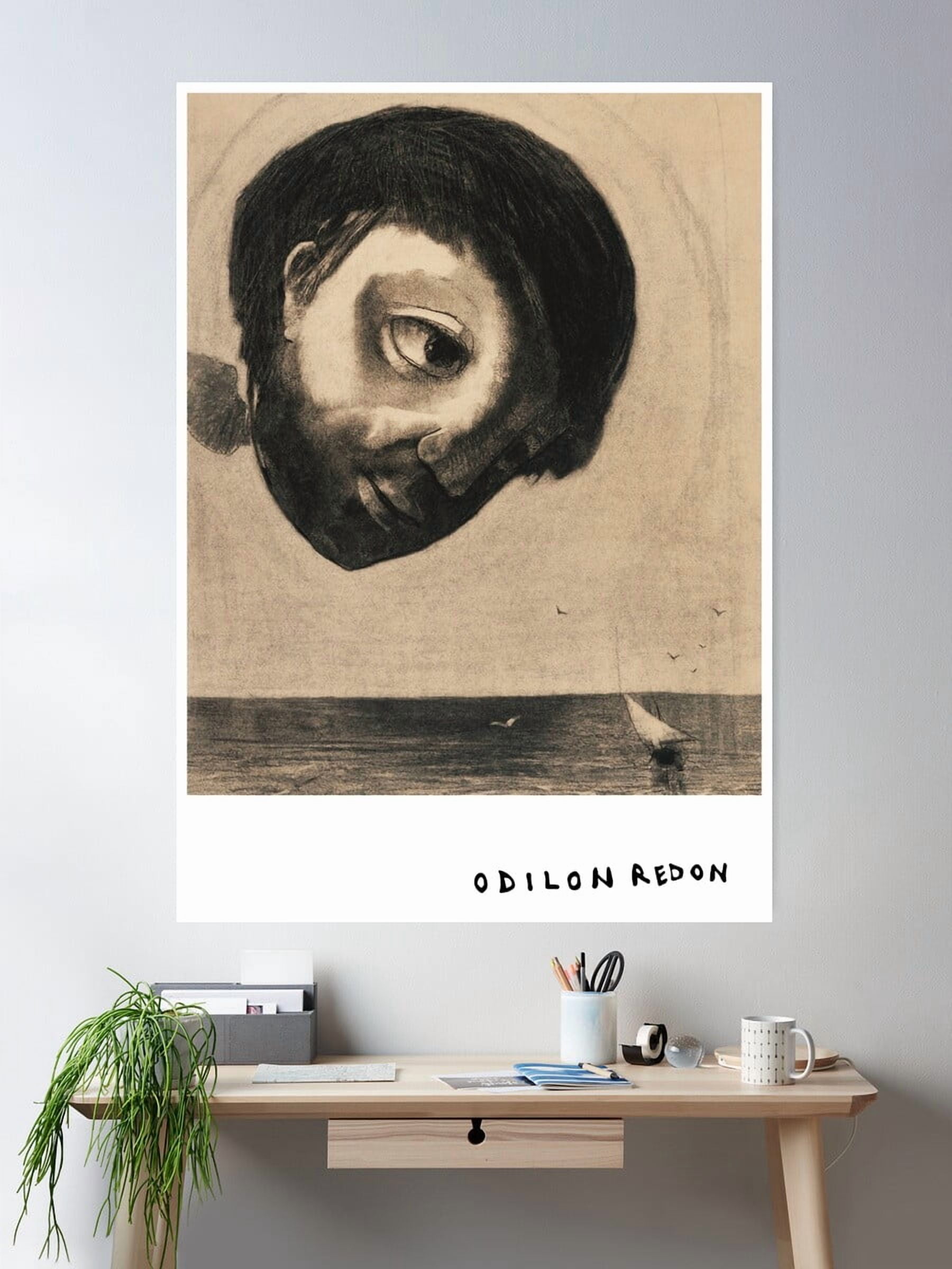 Dopaprint UNFRAMED PAPER POSTER Odilon Redon - Guardian Spirit Of The ...