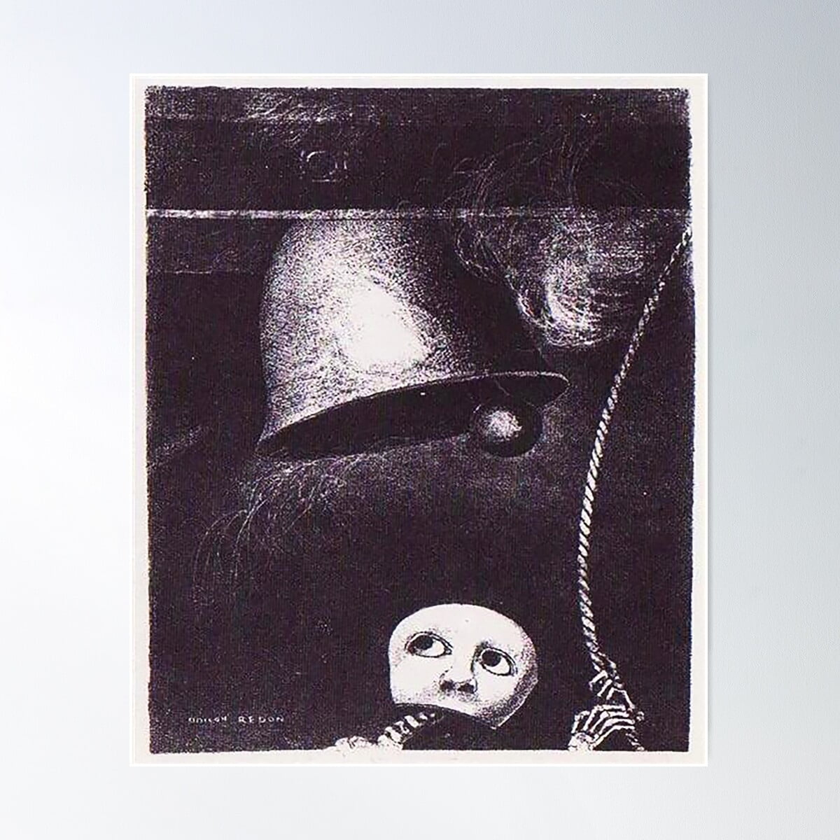 Dopaprint UNFRAMED PAPER POSTER Odilon Redon Masterpiece Poster Wall ...