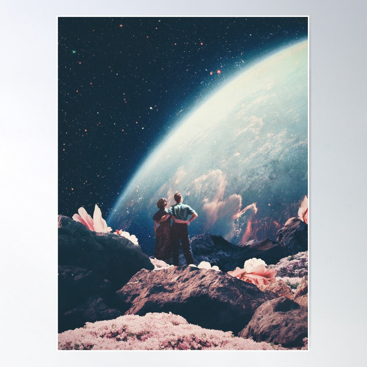 Dopaprint UNFRAMED PAPER POSTER Often Mistaken For Absent Poster Wall ...