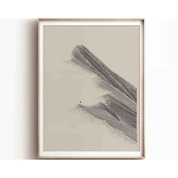 Dopaprint UNFRAMED PAPER POSTER One With Nature 2 (Shrooms Art, Trippy ...