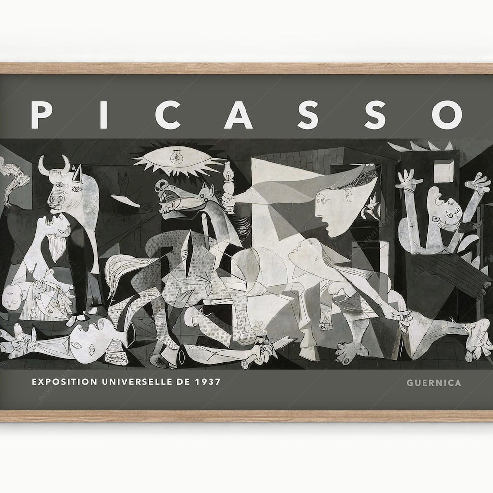 Dopaprint UNFRAMED PAPER POSTER Pablo Picasso Guernica, Picasso Poster ...