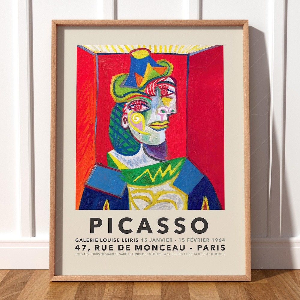 Dopaprint UNFRAMED PAPER POSTER Pablo Picasso Print, Picasso Wall Art ...
