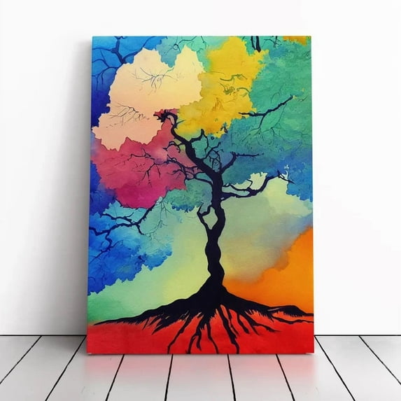 Dopaprint UNFRAMED PAPER POSTER A Painted Tree No.4 Wall Art Print ...