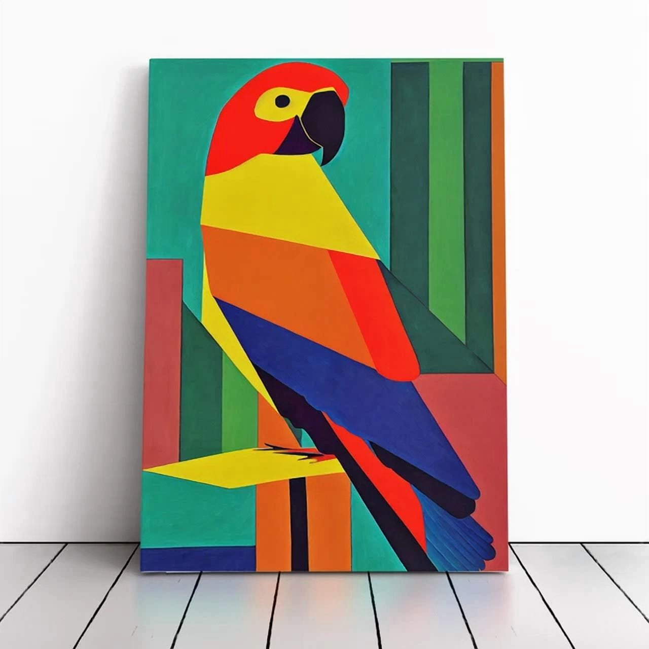 Dopaprint UNFRAMED PAPER POSTER Parrot Abstract Vol.2 Wall Art Print Decor Living Room Art, Home ...