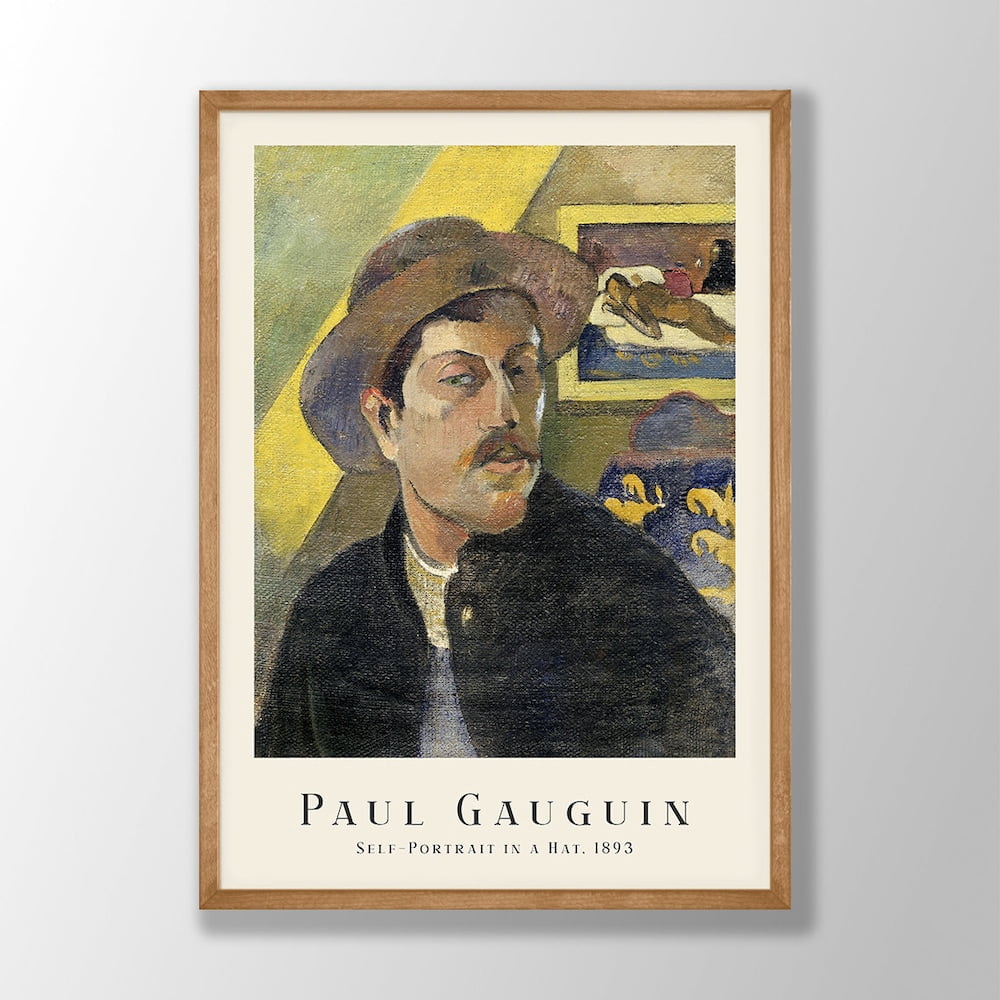 Dopaprint UNFRAMED PAPER POSTER Paul Gauguin Art Print, Self Portrait ...