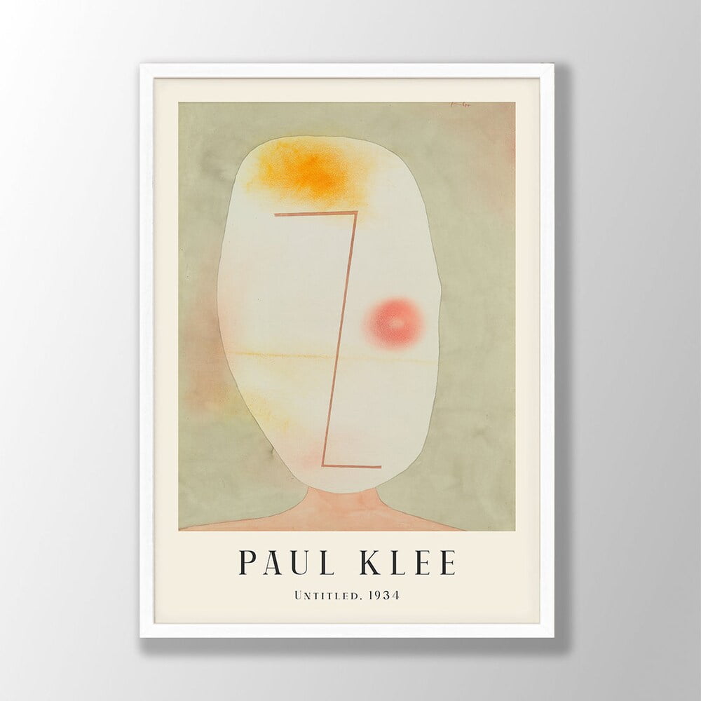 Dopaprint UNFRAMED PAPER POSTER Paul Klee Art Print - Abstract Face ...