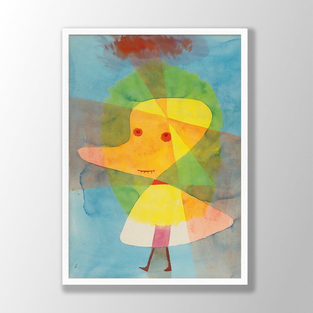 Dopaprint UNFRAMED PAPER POSTER Paul Klee Art Print - Small Garden ...