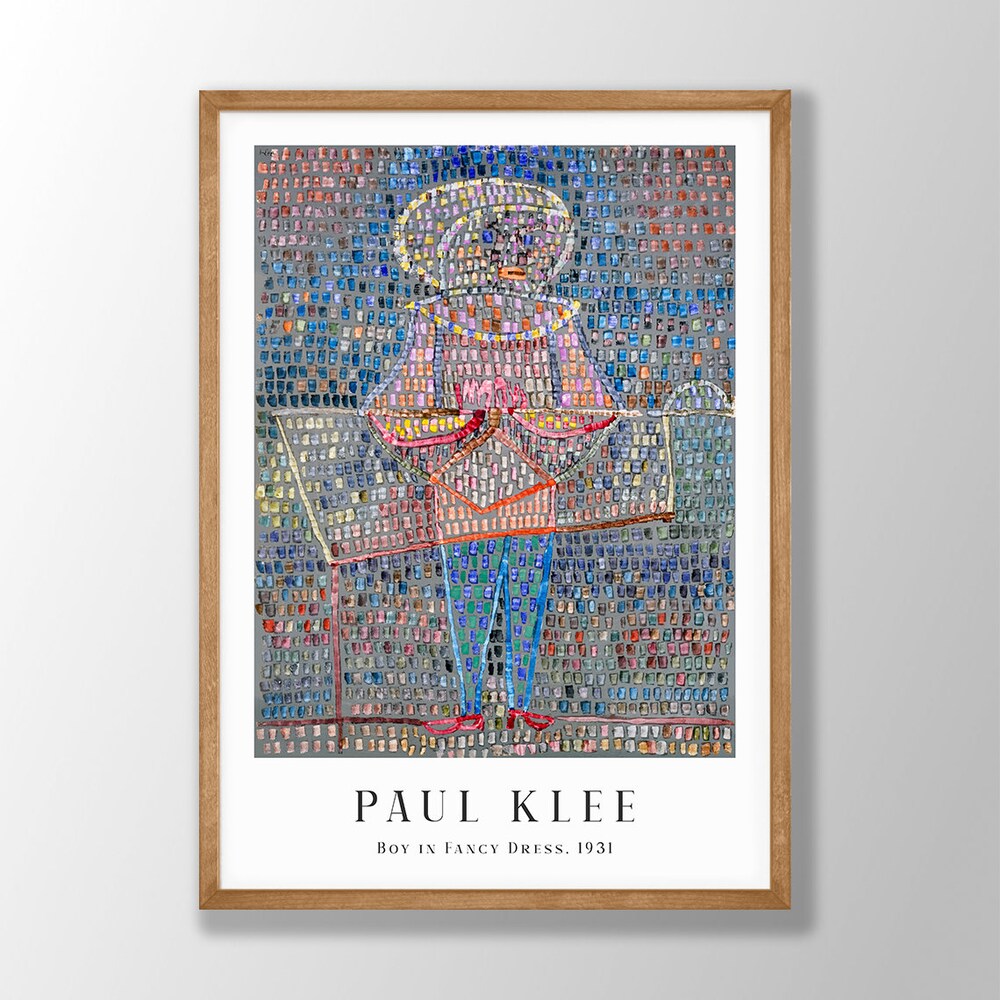 Dopaprint UNFRAMED PAPER POSTER Paul Klee Print - Abstract Wall Art ...