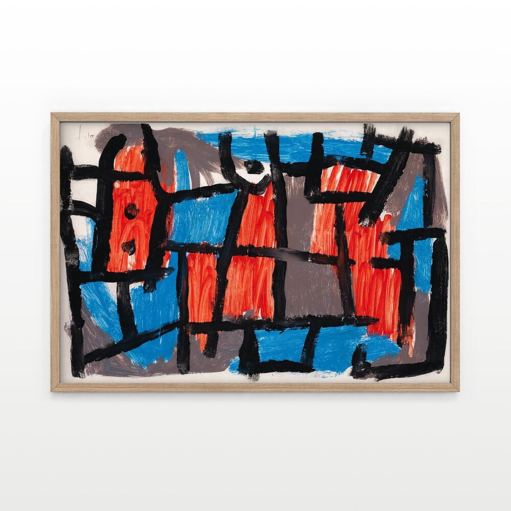 Dopaprint UNFRAMED PAPER POSTER Paul Klee Wall Art, Bauhaus Poster ...