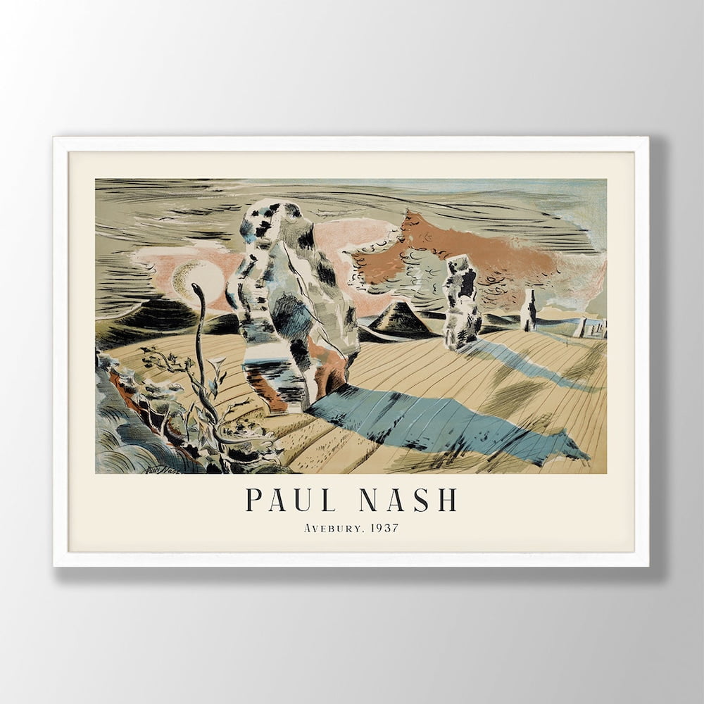 Dopaprint UNFRAMED PAPER POSTER Paul Nash Art Print - Avebury, Paul ...