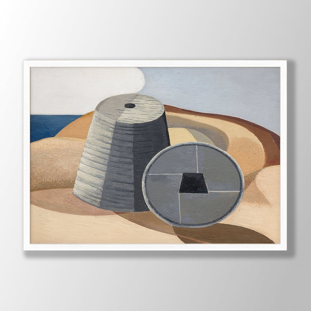 Dopaprint UNFRAMED PAPER POSTER Paul Nash Art Print - Mineral Objects ...