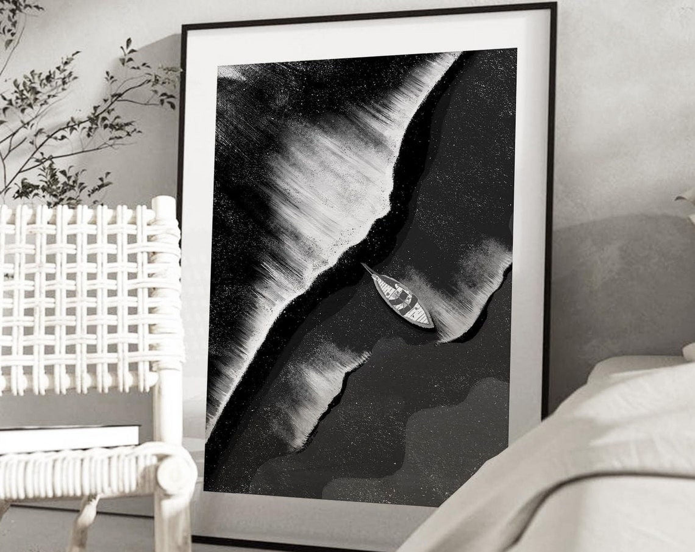 Dopaprint UNFRAMED PAPER POSTER Peace Be Still, Subtle Christian Modern ...