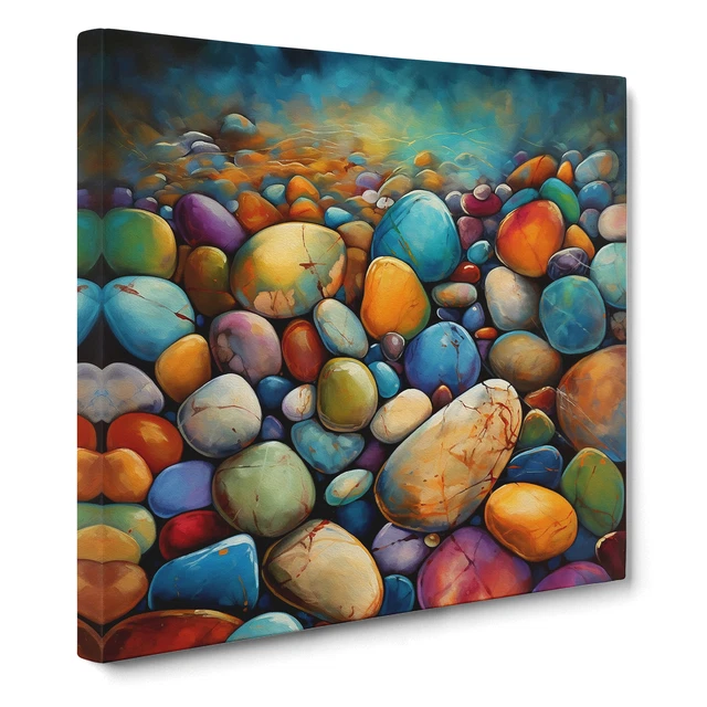 Dopaprint UNFRAMED PAPER POSTER Pebbles Expressionism No.1 Wall Art ...