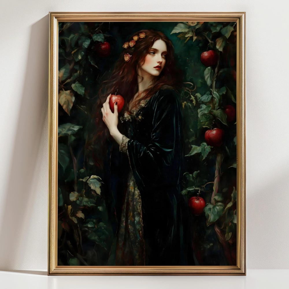 Dopaprint UNFRAMED PAPER POSTER Persephone Wall Art, Dark Fairytale ...