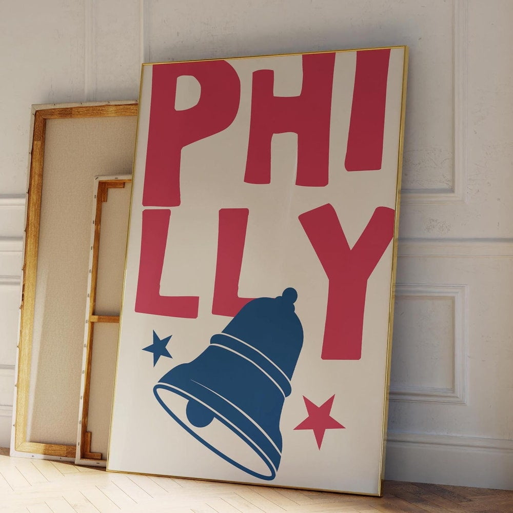 Dopaprint UNFRAMED PAPER POSTER Philly Art Print Vintage Philadelphia ...