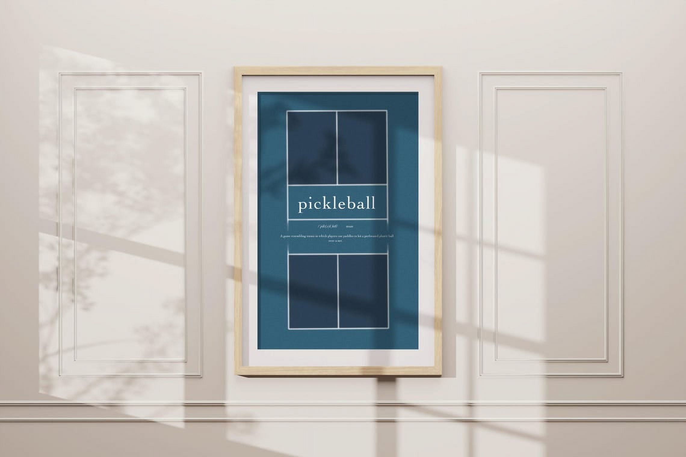 Dopaprint UNFRAMED PAPER POSTER Pickleball Definition Poster ...