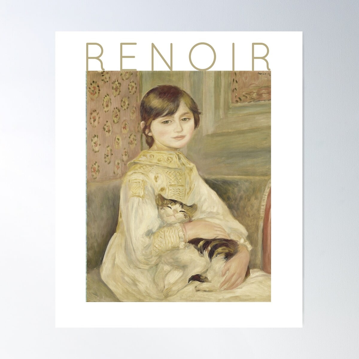 Dopaprint UNFRAMED PAPER POSTER Pierre-Auguste Renoir - Child With A ...