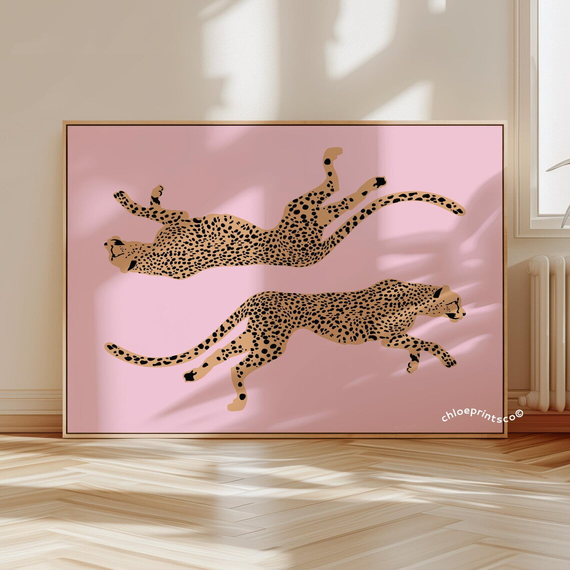 Dopaprint UNFRAMED PAPER POSTER Pink Cheetah Poster, Trendy Retro Chic Leo.Pard Print, Stockholm ...