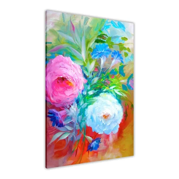 Dopaprint UNFRAMED PAPER POSTER Pink White Bouquet Wall Art Picture ...