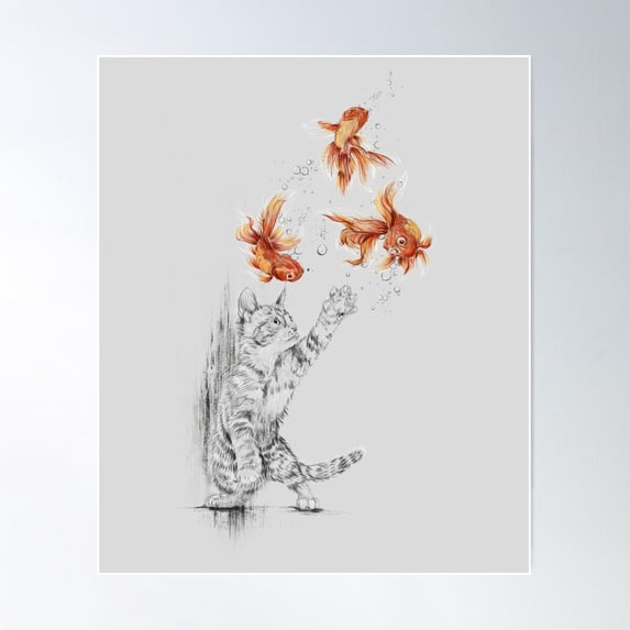 Dopaprint UNFRAMED PAPER POSTER Playing With Prey Poster Wall Art ...