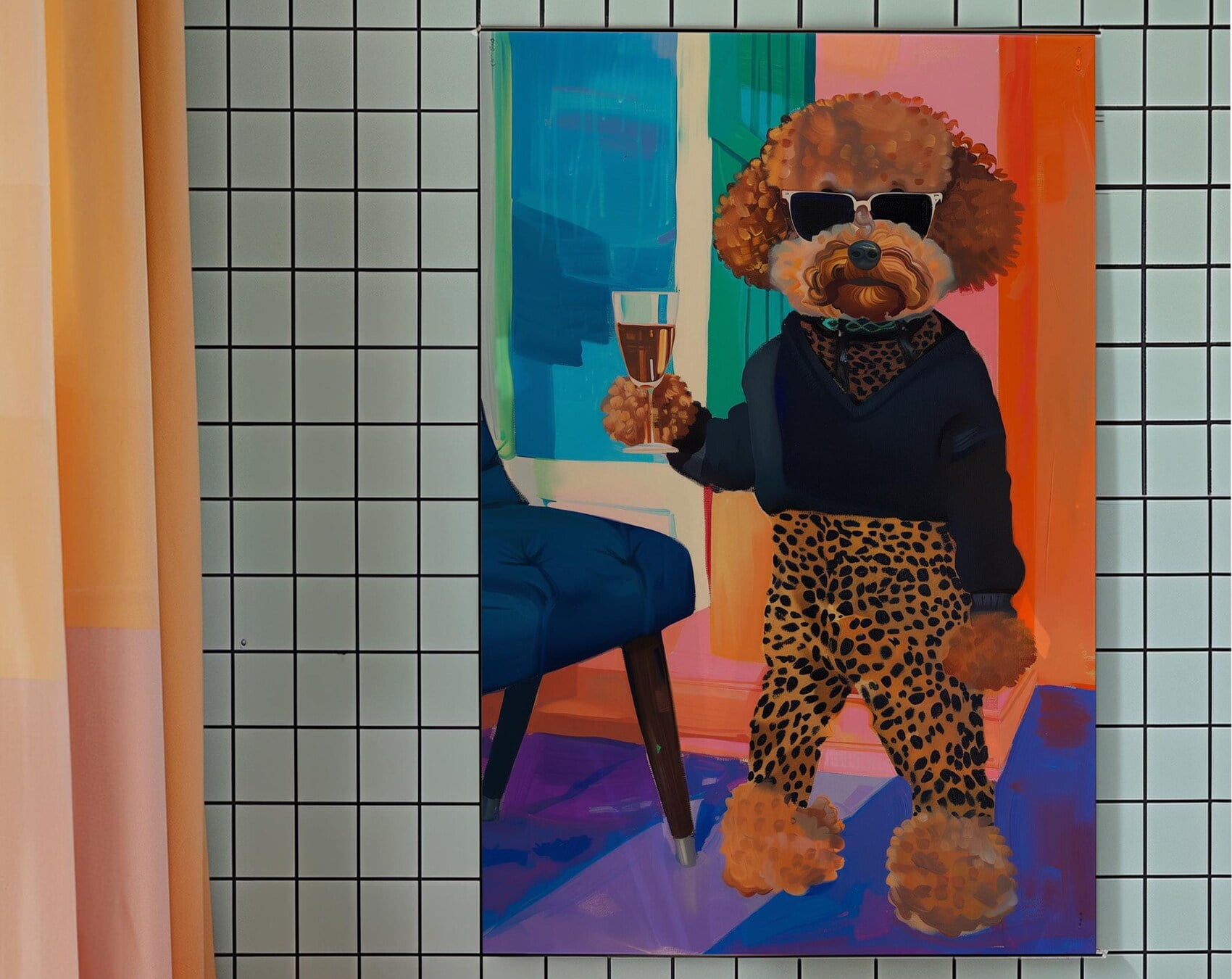 Dopaprint UNFRAMED PAPER POSTER Poodle Print, Cute Poodle , Dog Mom ...