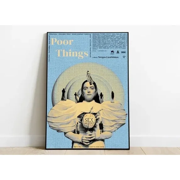 Dopaprint UNFRAMED PAPER POSTER Poor Things Poster, Poor Things ...