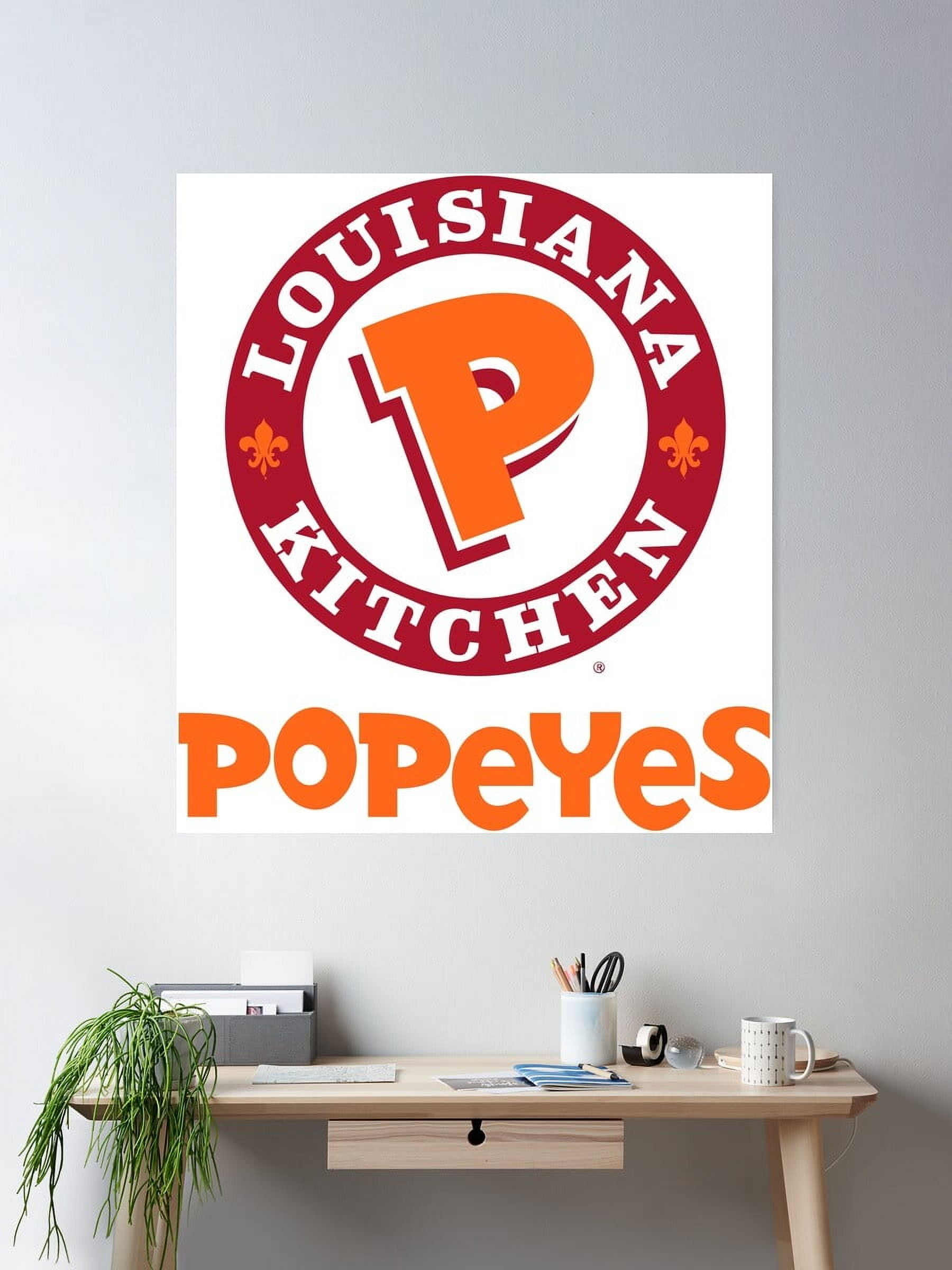 Dopaprint UNFRAMED PAPER POSTER Popeyes Louisiana Kitchen (Popeyes ...