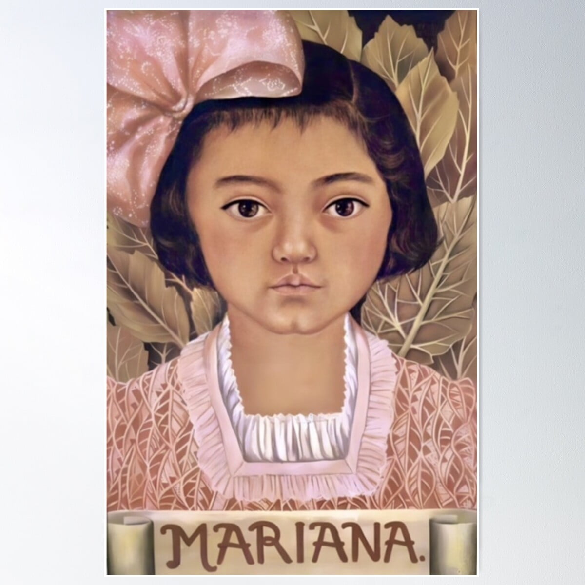 Dopaprint UNFRAMED PAPER POSTER Portrait Of Mariana Morillo Safa By ...