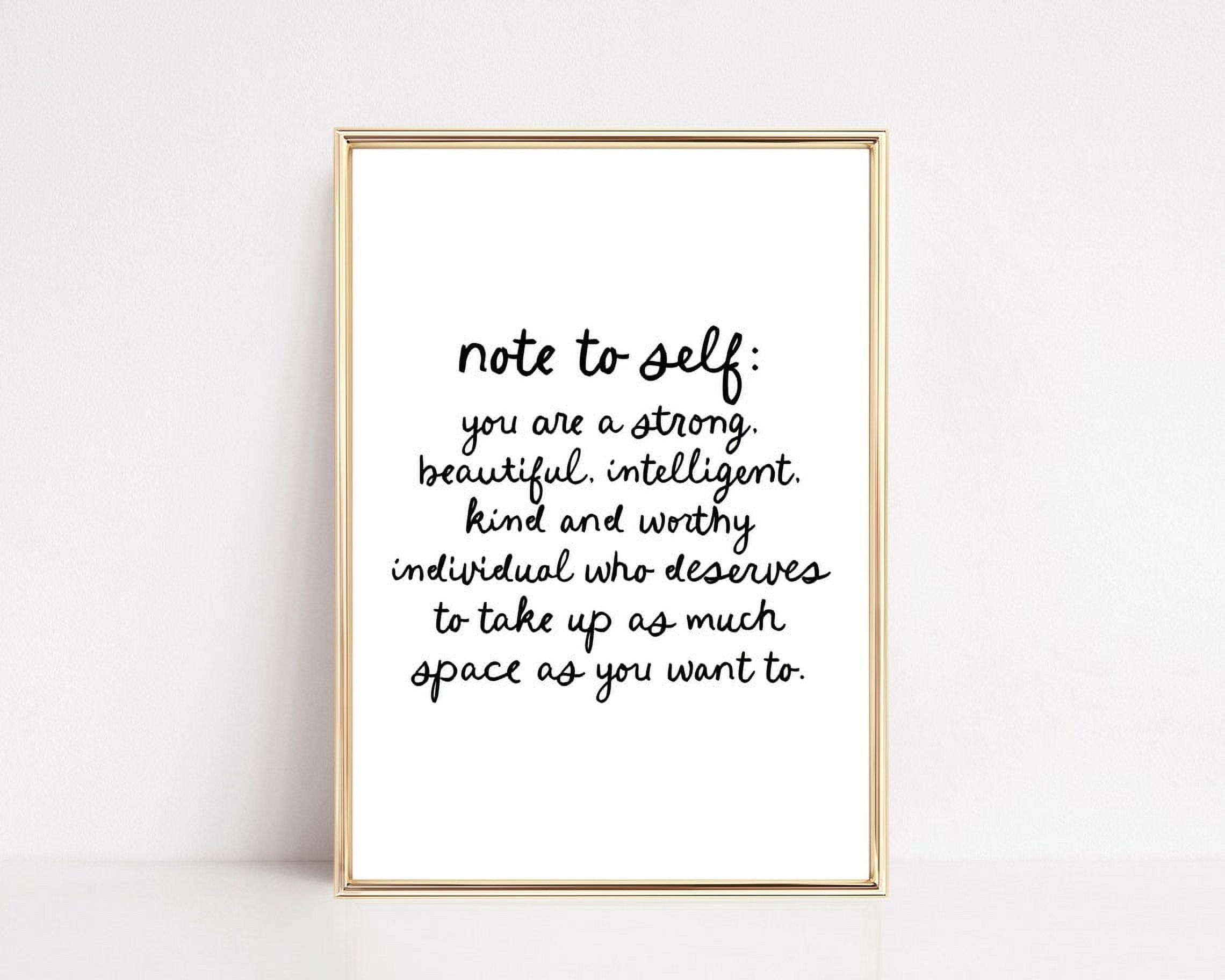Dopaprint UNFRAMED PAPER POSTER Positive Affirmations Wall Art ...