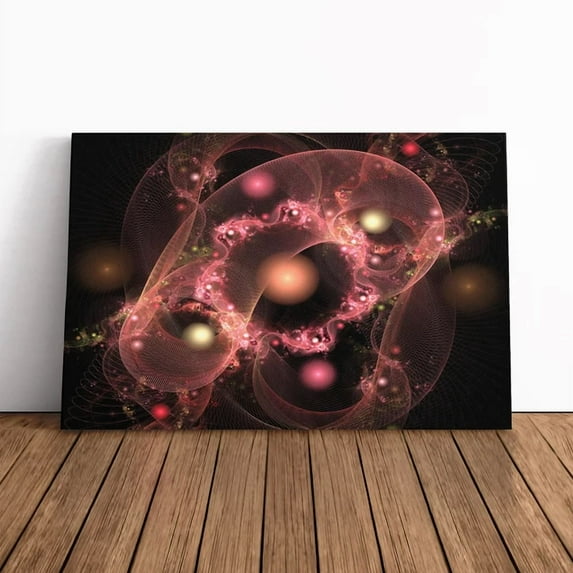 Dopaprint UNFRAMED PAPER POSTER Purple Fractal Abstract Art (14) Wall ...