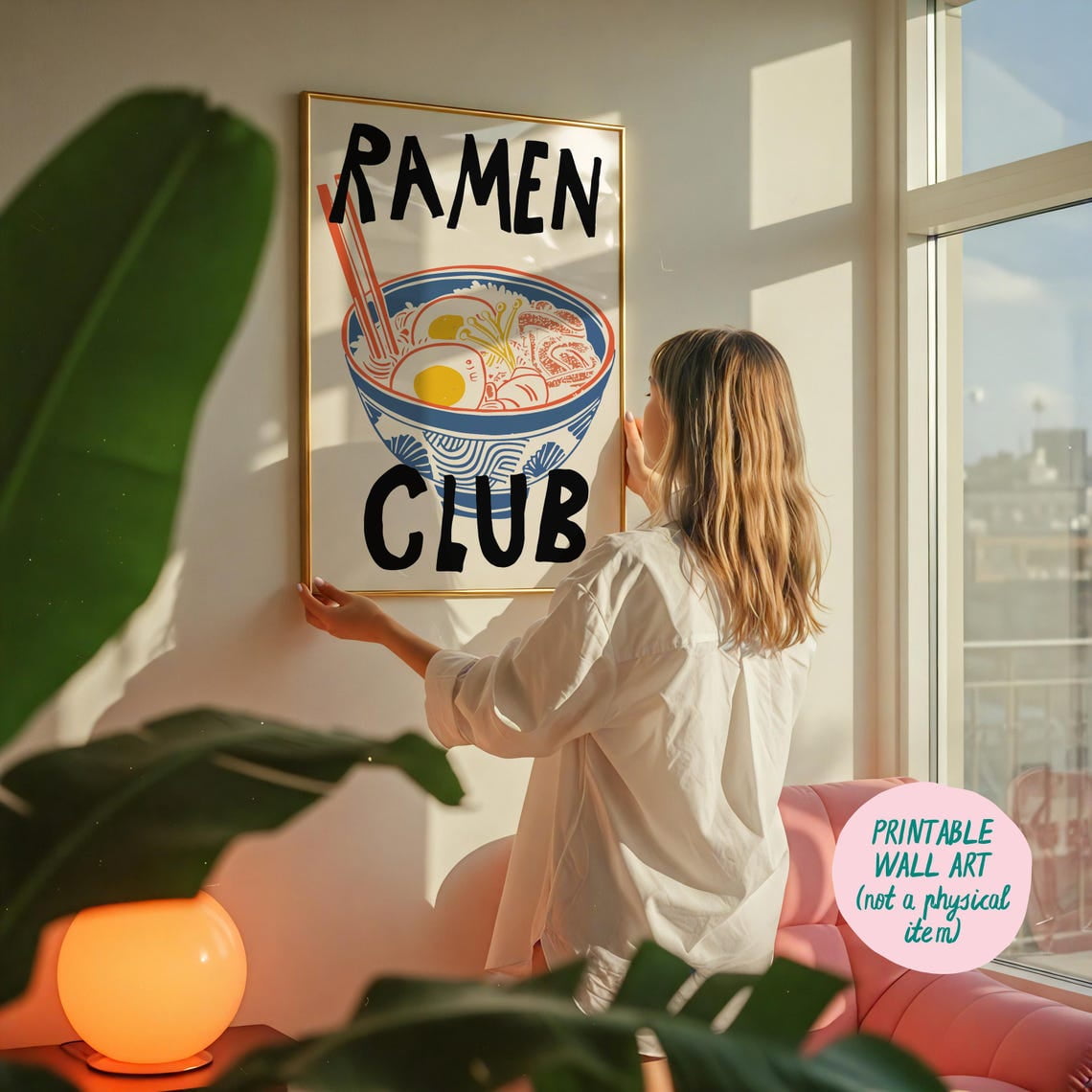 Dopaprint UNFRAMED PAPER POSTER Ramen Club Print, Ramen Kitchen Art ...