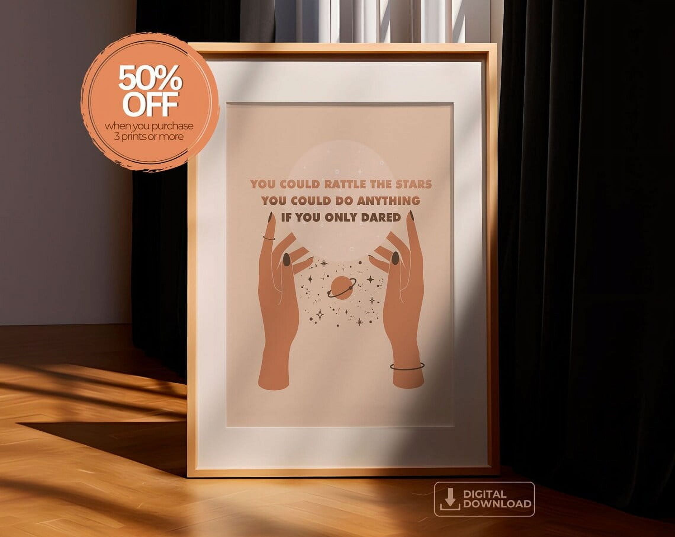 Dopaprint UNFRAMED PAPER POSTER Rattle The Stars Print, Tog, Sarah J ...