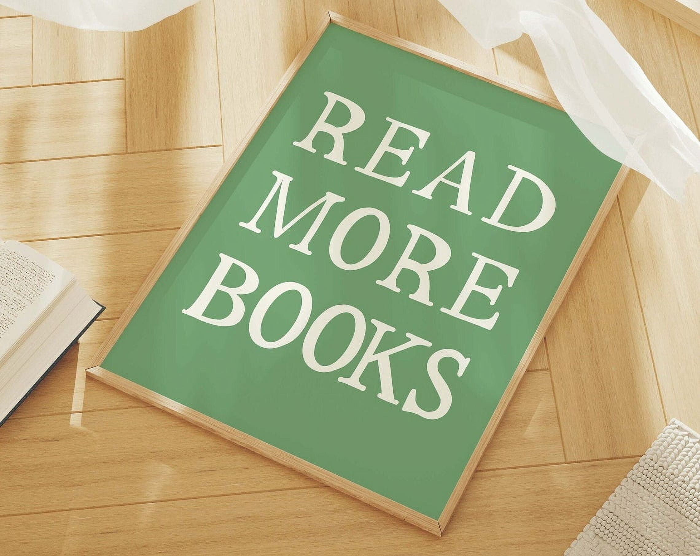 Dopaprint UNFRAMED PAPER POSTER Read More Books Print, Art, Cute ...
