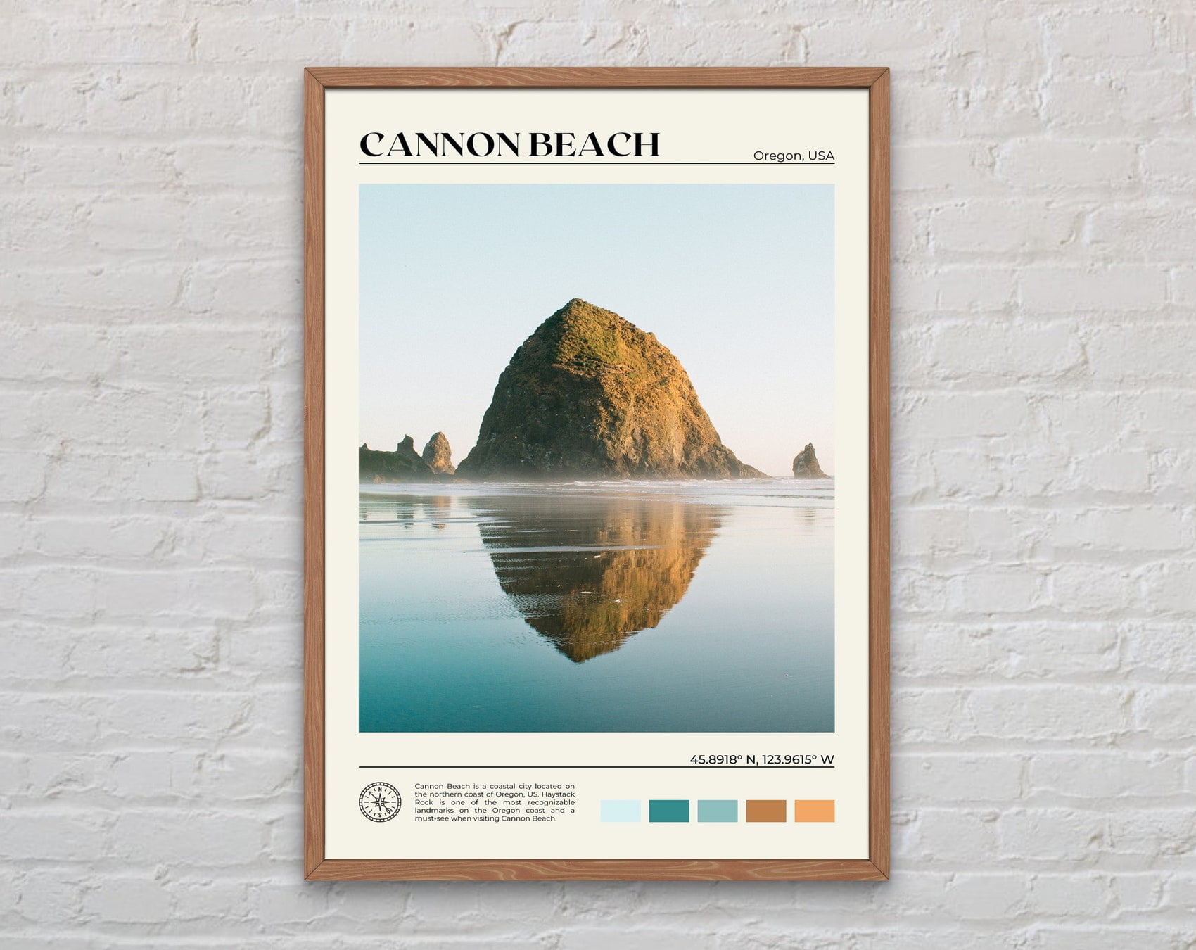 Dopaprint UNFRAMED PAPER POSTER Real Photo, Cannon Beach Print, Cannon ...