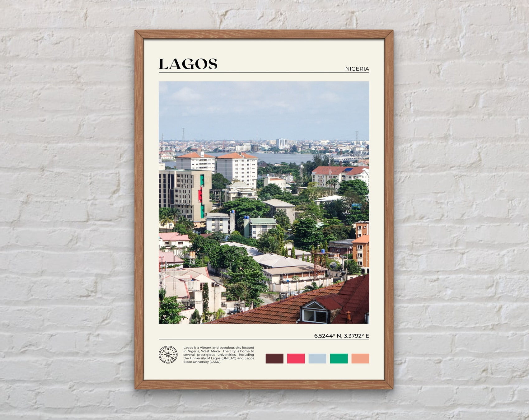 Dopaprint UNFRAMED PAPER POSTER Real Photo, Lagos Print, Lagos Wall Art ...