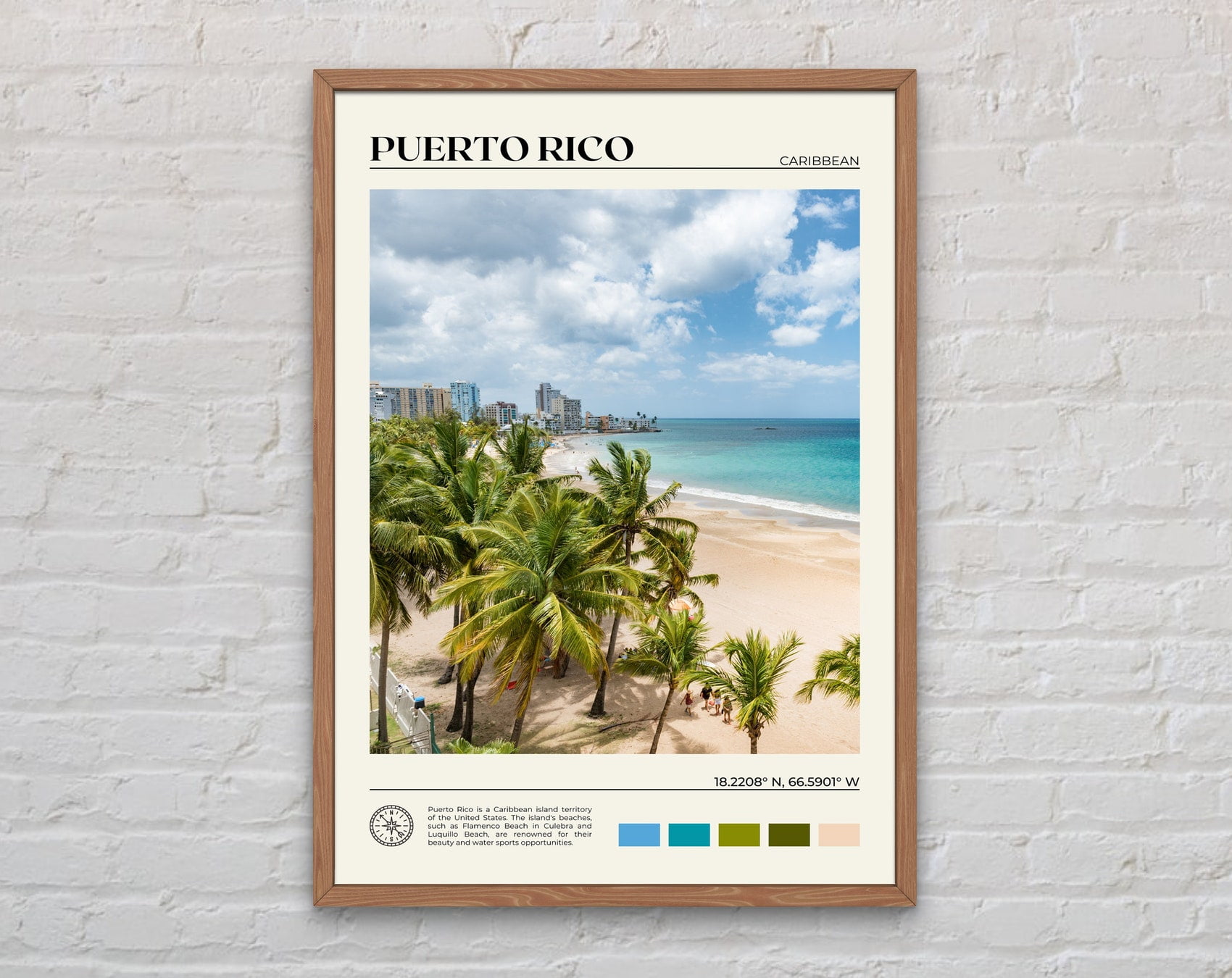 Dopaprint UNFRAMED PAPER POSTER Real Photo, Puerto Rico Print, Puerto Rico Art, Puerto Rico ...
